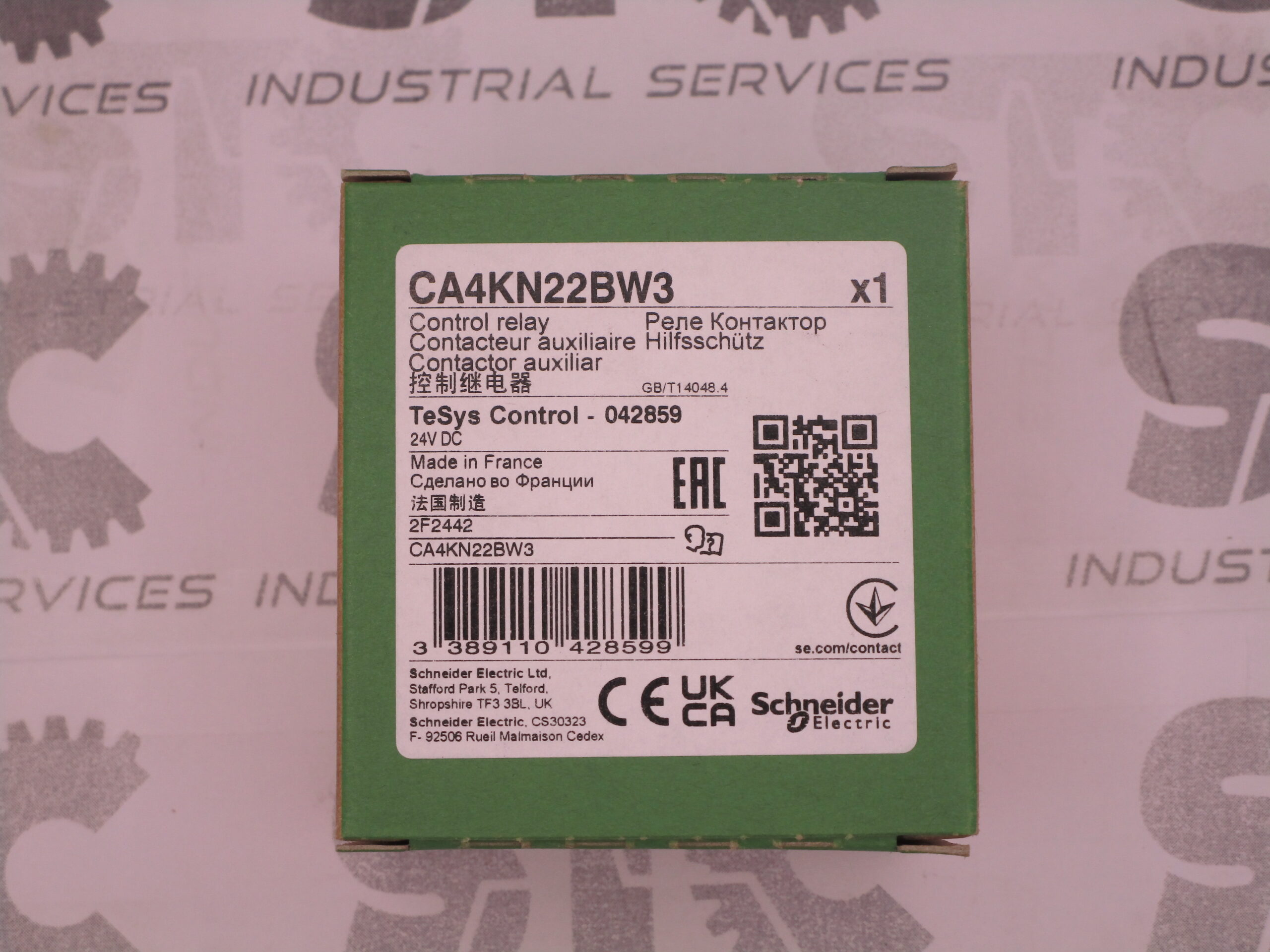 SCHNEIDER CA4KN22BW3 Control Relay. - STC Industrial Services