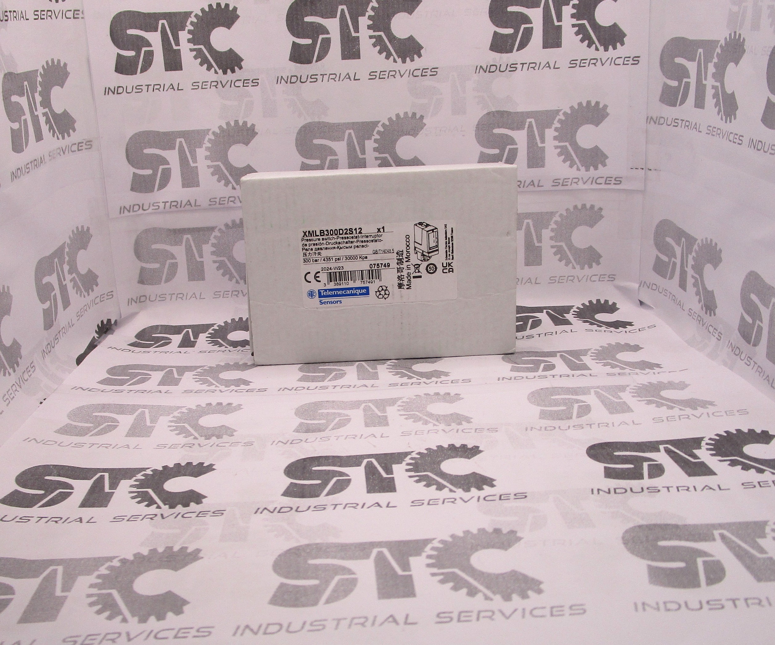 TELEMECANIQUE XMLB300D2S12 Pressure switch XMLB 300 bar. - STC ...